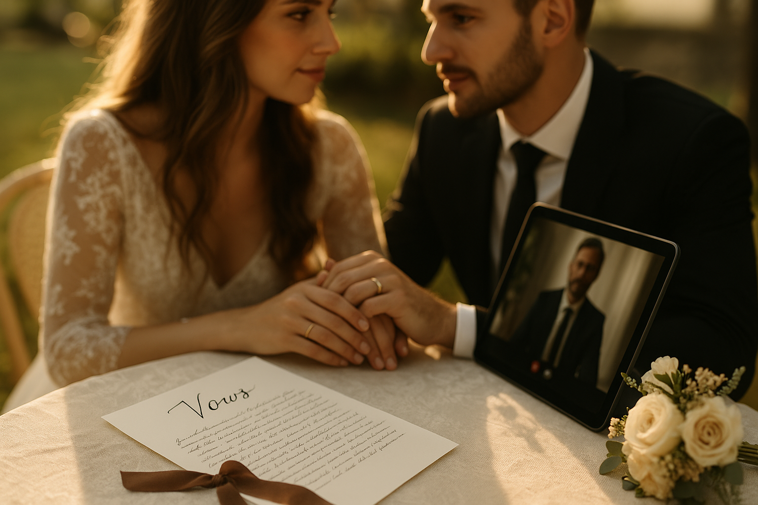 Virtual Wedding Vows: Written vs. Spoken – Choosing the Right ...
